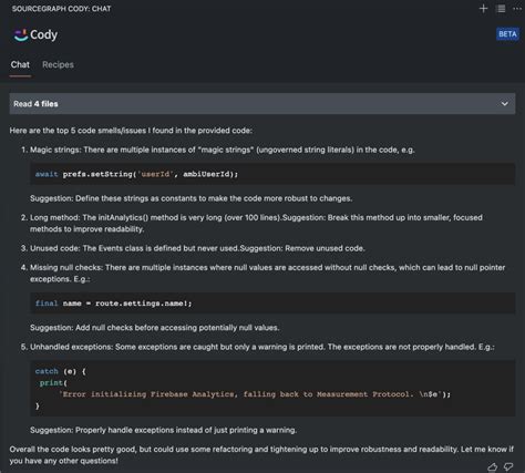 Exploring Cody An Ai Coding Assistant That Knows Your Codebase Dev
