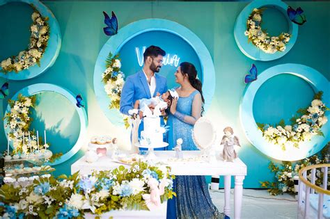 🧿The wait is finally over🤩😍We’re thrilled to Announce our Baby Name🤩☺️ His name is “ VITHAIN”🩷💙