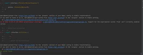Types Flow Error When Use Coverage · Issue 3778 · Karma Runnerkarma