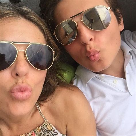 Elizabeth Hurleys Sweetest Moments With Son Damian Us Weekly