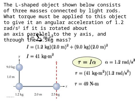 ppt lecture 15 rotational dynamics moment of inertia the moment of