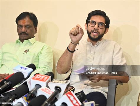 Shiv Sena Leader Aaditya Thackeray Alongside Leader Of Opposition In