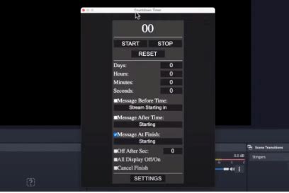 How to Add a Countdown Timer to OBS Studio – Stream Designz