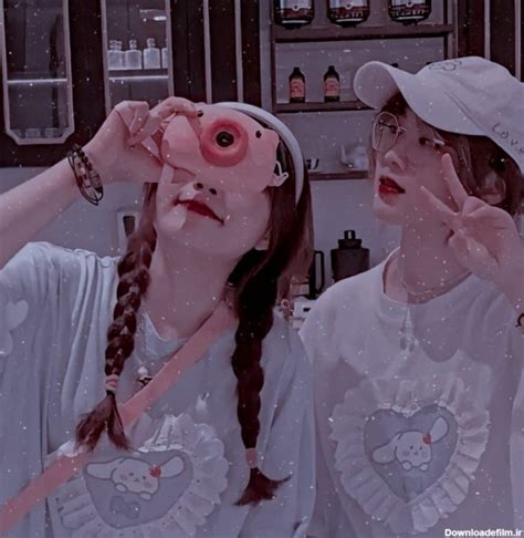 عکس دو دوست صمیمی انیمه