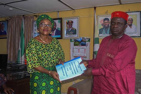 Agbor Assumes Duty As New State Coordinator Nysc Osun State