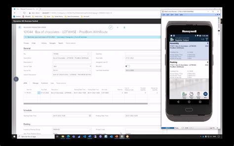 Webinar Highlights Intro To Production In Tasklet Factorys Mobile Wms For Business Central