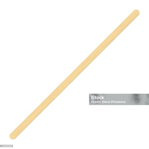 Wooden Coffee Stirrer Popsicle Stick Elements For Holding Ice Cream