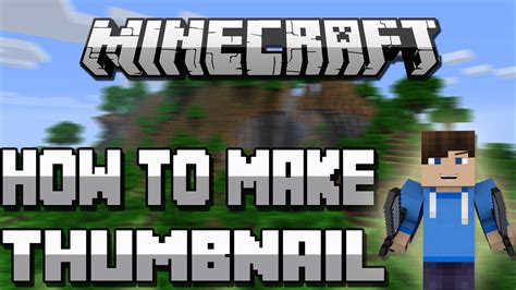 How To Make Professional Minecraft Thumbnails Youtube