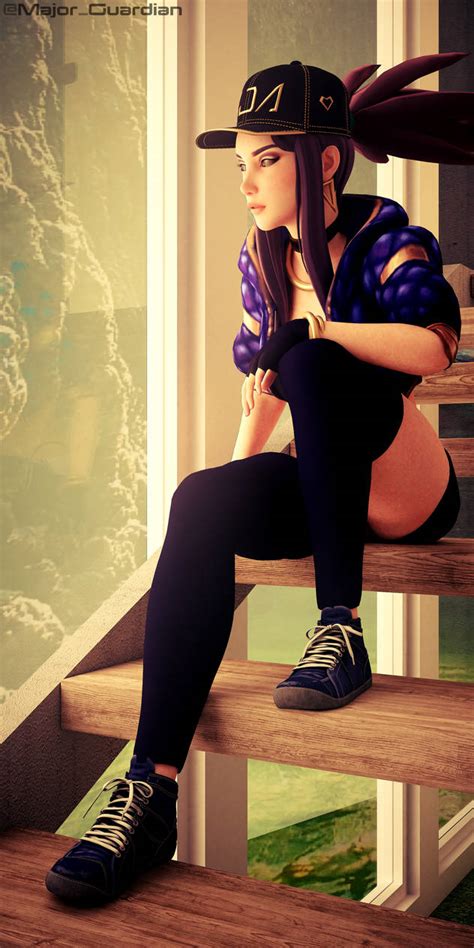 Akali Kda Blender Cycles By Major Guardian On Deviantart