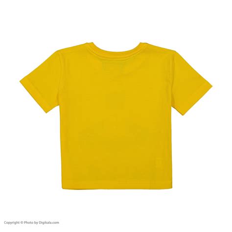 قیمت و خرید تی شرت آستین کوتاه پسرانه تیتیش مدل بت من رنگ زرد