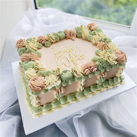 Rectangle Cake Designs