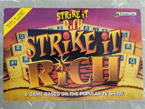 Strike It Rich Board Game Based On The Popular S Tv Show Britannia