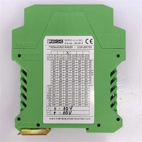 Phoenix Contact Mcr C Ui Ui Dci 2810913 Elektro Marine