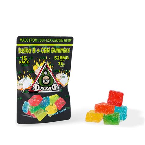 Dazed 8 Gummies Cannabis Phrog