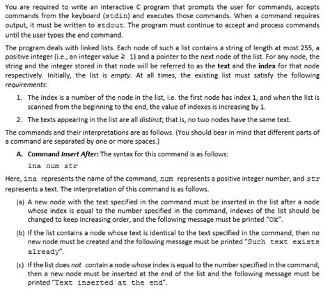 You Are Required To Write An Interactive C Program