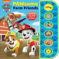 Nickelodeon Paw Patrol Little First Look And Find Board Book