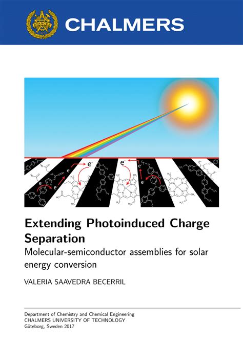 Pdf Extending Photoinduced Charge Separation Molecular Semiconductor