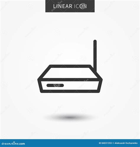 Router Icon Trendy Router Logo Concept On White Background From