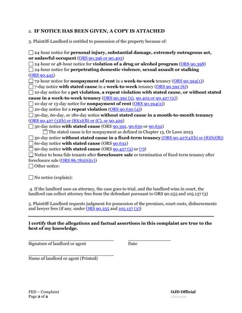 Oregon Residential Eviction Complaint Download Printable Pdf 2021 — 2025 Templateroller