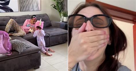 Descubren A Un Papá Con Su Hija En Plena Sesión De Spa” Con Coronita Uñas Pintadas Y Pantalón
