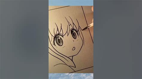 Drawing رسم Art طريقة رسم شعر انمي Youtube