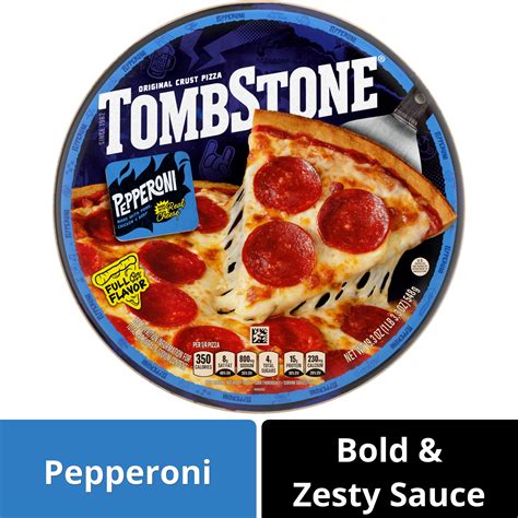 Tombstone Pepperoni Original Thin Crust Pizza With Zesty Tomato Sauce