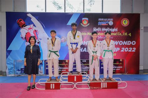 Rohto Taekwondo Championship 2022 Rohto Myanmar