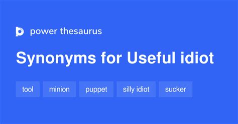 Useful Idiot Synonyms 58 Similar Words And Phrases