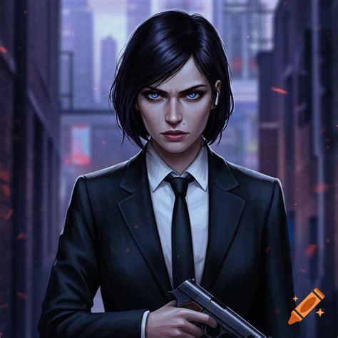 Female Secret Agent On Craiyon