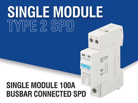 Single Module Spd Type 2 Proteus Switchgear
