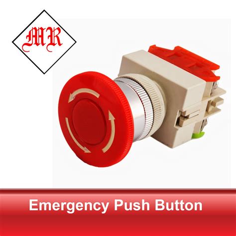 Emergency Push Button At Best Price In Mumbai By M R Electrical Industries ID 6944982373