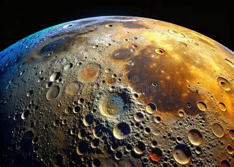 Unveiling The Lunar Landscape A Stunning Longexposure Astrophotography Image Of The Moons