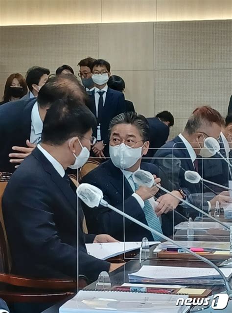 국감 국감 준비하는 정승일 한전 사장 네이트 뉴스