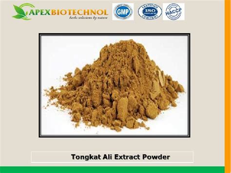 Apex Biotechnol Tongkat Ali Extract Grade Food Grade Packaging Type