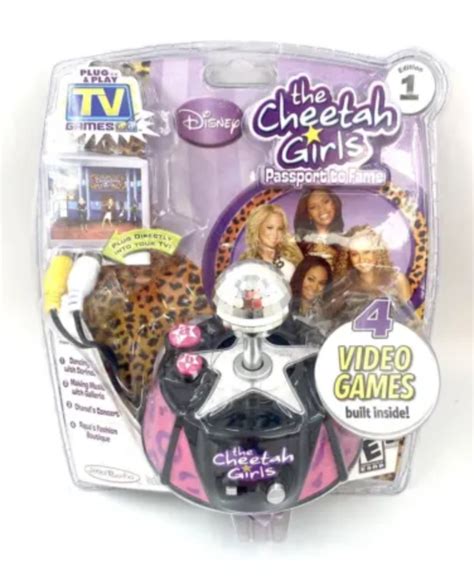 Jakks Pacific Tv Video Games Disney The Cheetah Girls Passport Fo Fame