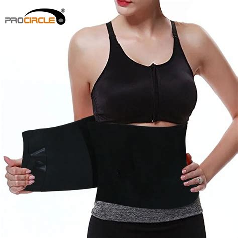 Procircle Adjustable Waist Support Slimming Belt Waist Protector For