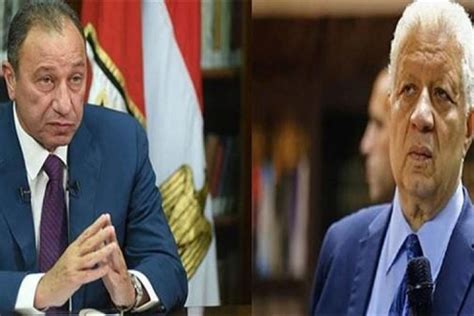 عاجل التحفظ على مرتضى منصور لتنفيذ حكم حبسه شهر بتهمة سب الخطيب
