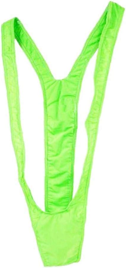 Herren Bademode Thong V String Unterwäsche Sexy Borat Manikini Wäsche