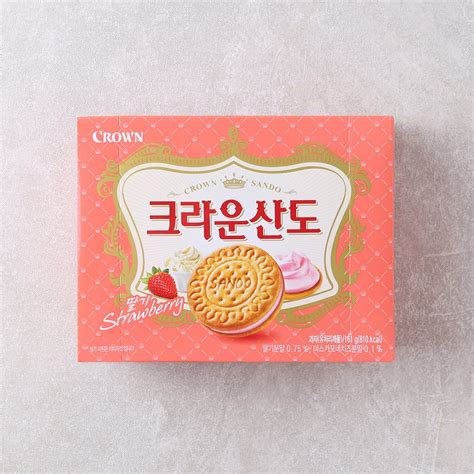 크라운산도 딸기 161g 홈플러스 익스프레스