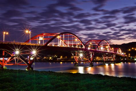 Light Up Taipei Bridges Guandu Bridge關渡大橋2 ~竹圍關渡河濱自行車道 關 Flickr