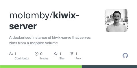 Github Molombykiwix Server A Dockerised Instance Of Kiwix Serve