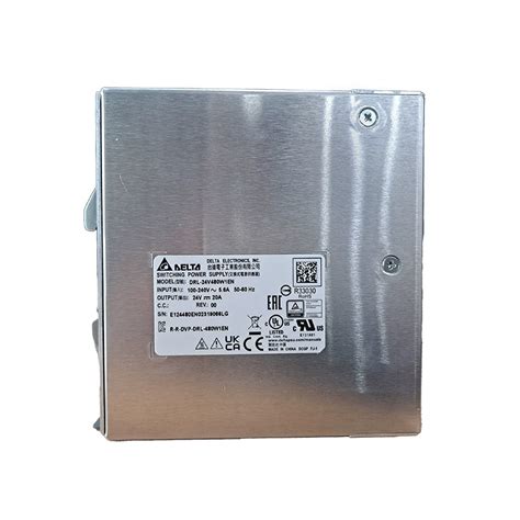 Drl 24v480w1en 24v 480 20a Delta Switching Power Supply Rail Type