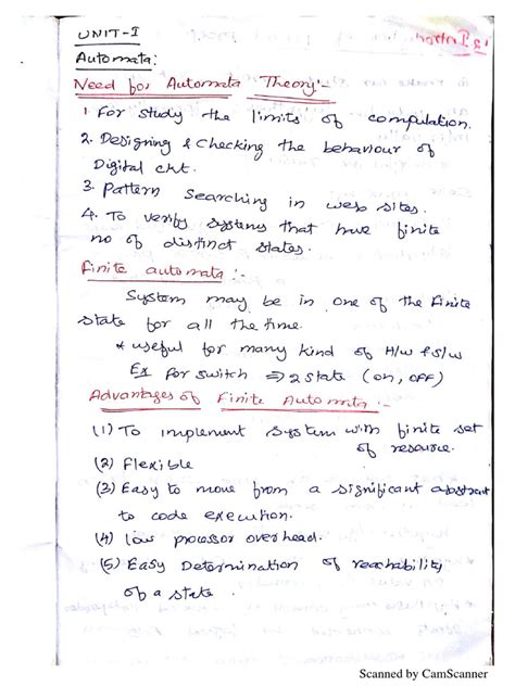 Unit 1 Toc Pdf
