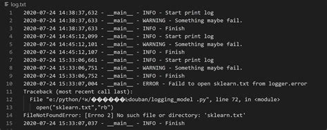 【python】logging 模块学习记录01 基础学习 python中logging getlevelname csdn博客