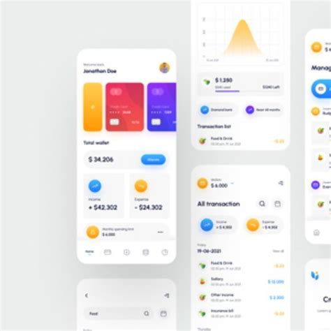 Finco Money Management App Figma UI Kit Ui Kit Web Developer