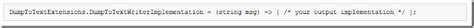nuget project uncovered dumptotext developing on staxmanade