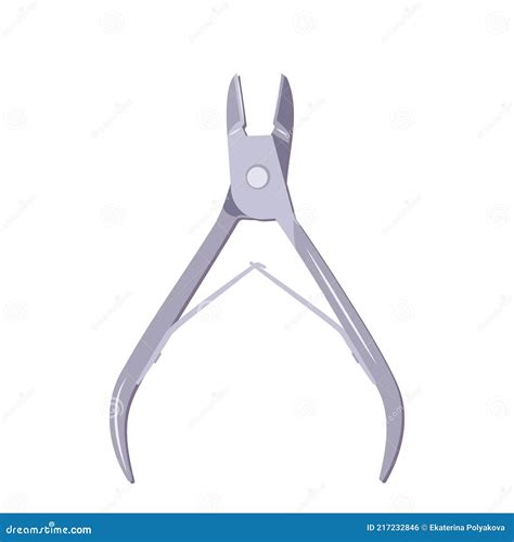 Cuticle Cutter Icon Manicure Tool Caring For The Health Of Hands And