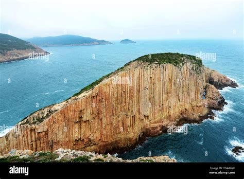 Po Pin Chau Island In Sai Kung East Country Park In Hong Kong Stock
