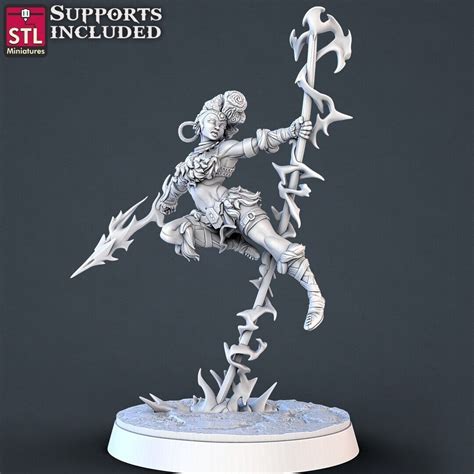 Stl Miniatures Dnd Tribute Acrobat Dungeons And Dragons Pathfinder