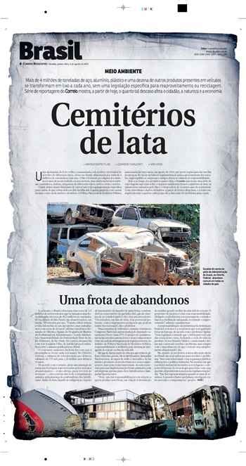 Correio Braziliense vence Prêmio CNT sobre meio ambiente e transporte